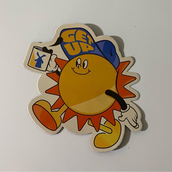 Dutch Bros | Other | Dutch Bros Buck For Kids Sun Sticker | Poshmark